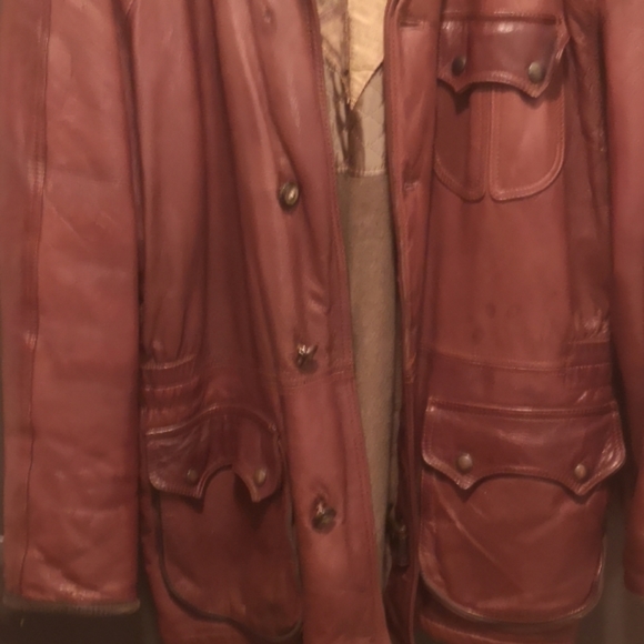 skeet | Jackets & Coats | Size Large Leather Jacket | Poshmark
